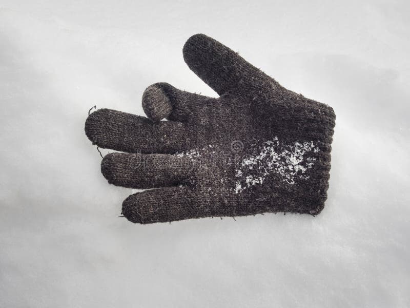 Man lost in the snow stock photo. Image of desolation - 215496650