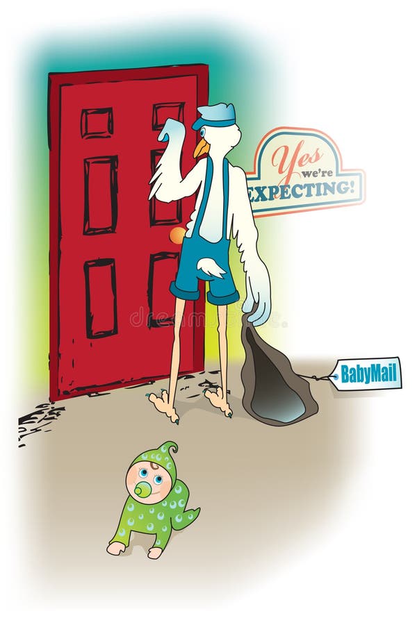 Lost_mail stock illustration. Illustration of soother - 11900992