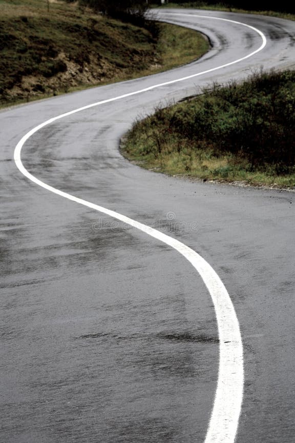 Lost mountain road stock image. Image of transportation - 3694423