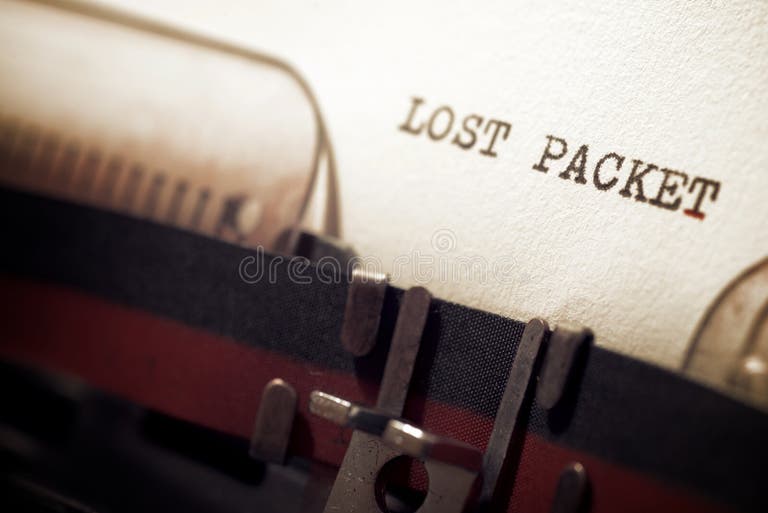 Lost packet text stock image. Image of phrase, packet - 211550557