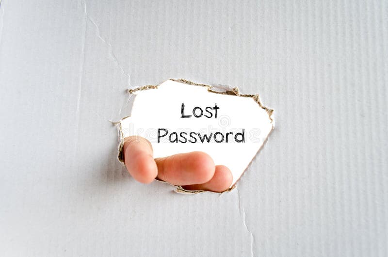 Lost password text concept stock photo. Image of privacy - 89653640