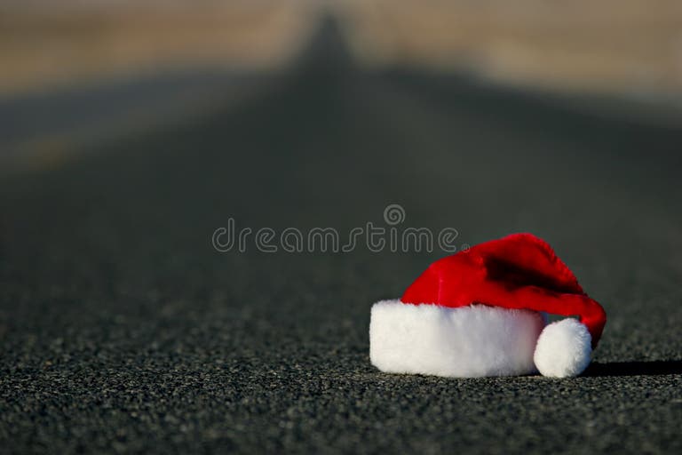 Lost santa hat stock image. Image of claus, furry, christmas - 392169