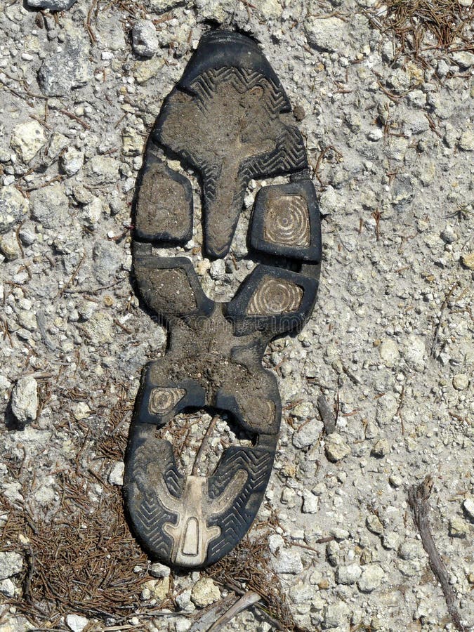 Lost Shoe stock photo. Image of ecology, footprint, outdoor - 11880402