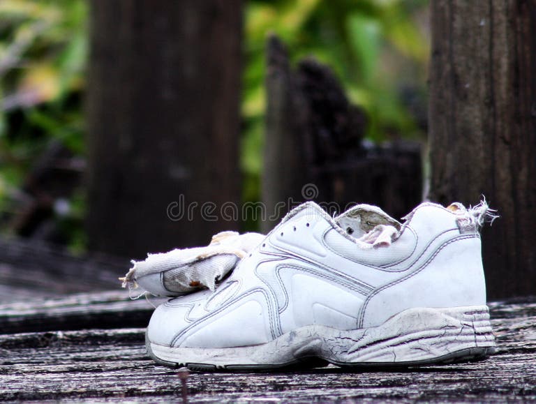Lost shoe stock photo. Image of green, athlete, adult, laces - 134756
