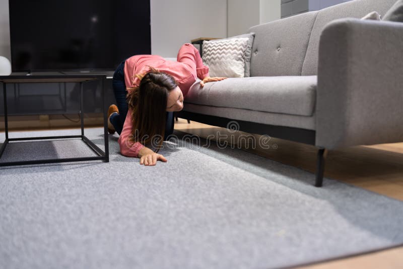 Lost Something. Looking for Wallet Stock Image - Image of look, control: 219159781