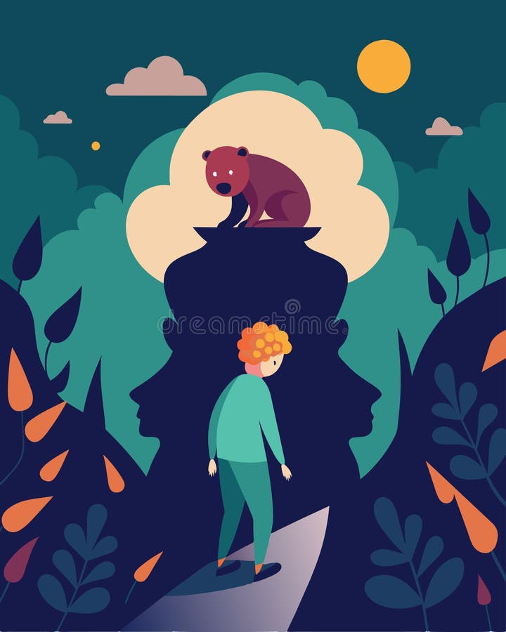 Lost in a Thicket of Selfdoubt a Brain Ped in a Bear of Insecurity ...