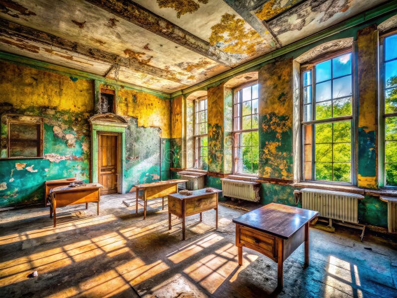 Lost in Time an AIGenerated Exploration of an Abandoned School ...