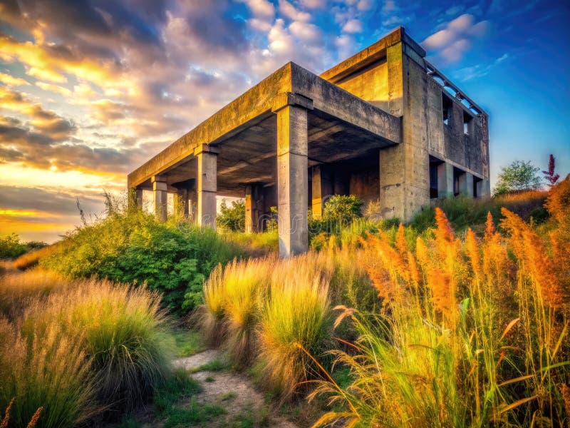 Lost in Time Exploring Overgrown Ruins a PostApocalyptic Landscape of ...