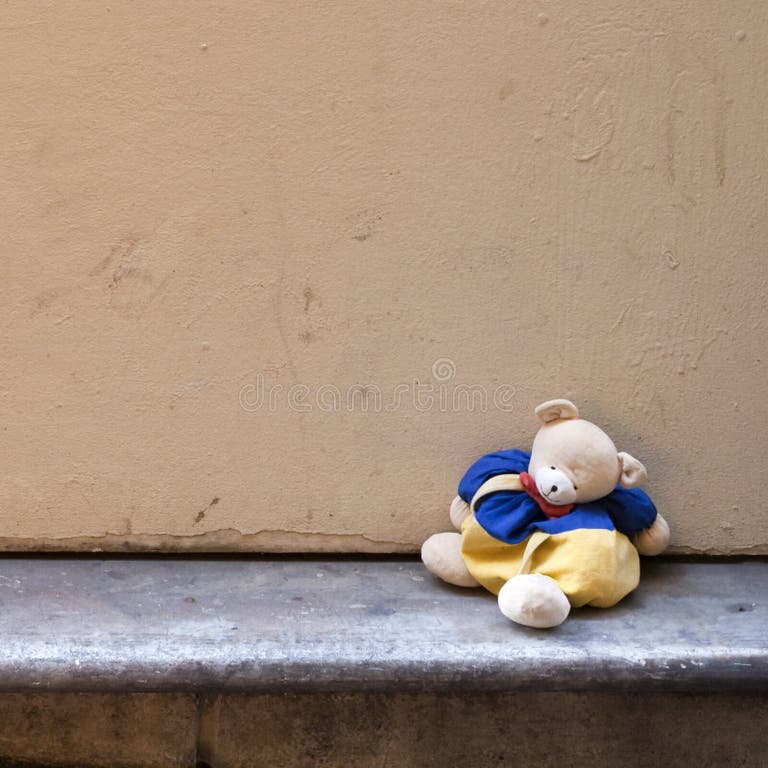 Lost Toy - Lost Innocence stock photo. Image of displaced - 9954400