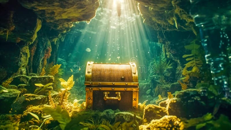 Lost Treasures of the Deep, Unearthing an Old Chest in the Ocean ...