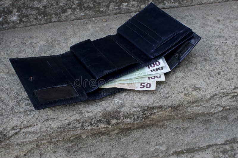 Lost wallet stock photo. Image of personal, business - 25348728