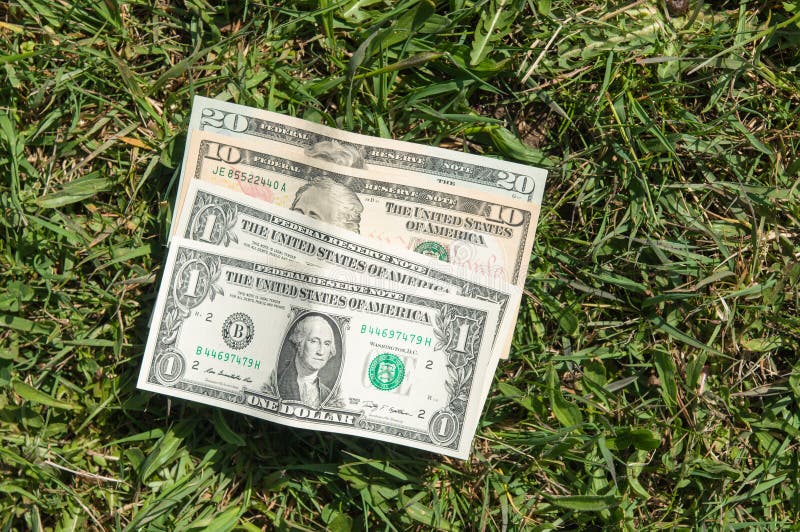 Lost wallet with money stock photo. Image of failure - 69448928