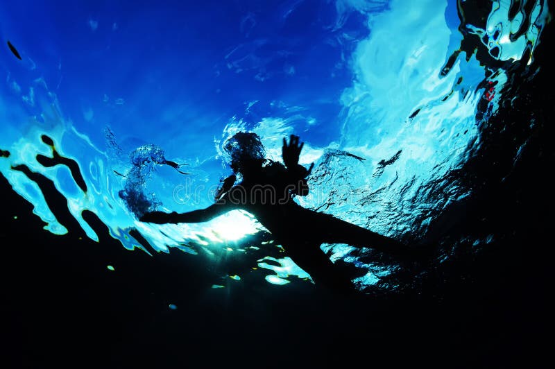 Lost in water stock photo. Image of clear, girl, body - 28340542