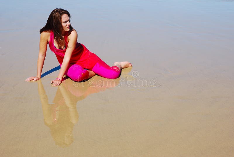 Lost woman stock image. Image of full, feet, loneliness - 12835707