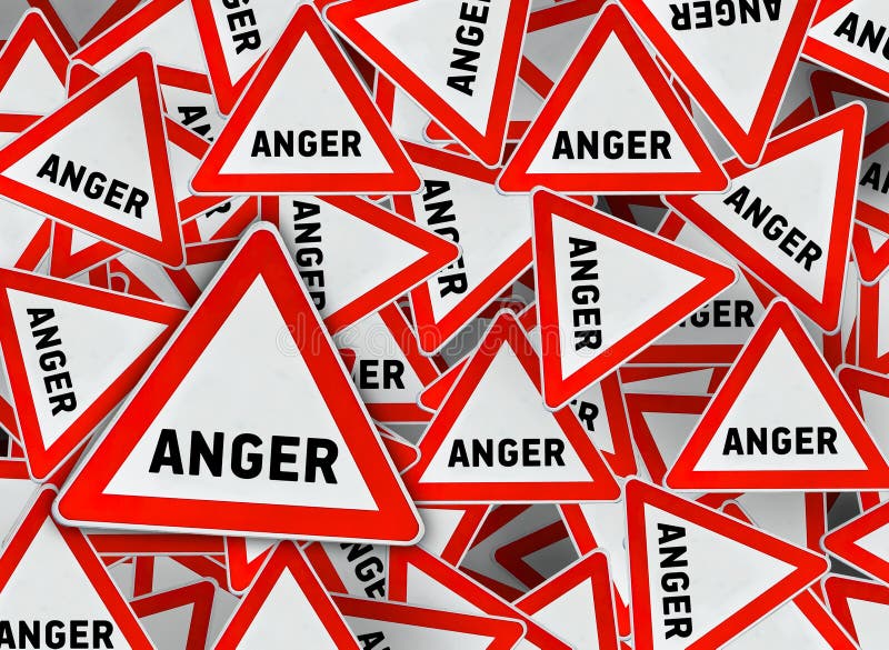 Anger Triangle Stock Illustrations – 175 Anger Triangle Stock ...