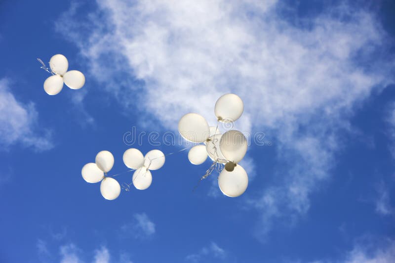 A lot of balloons stock image. Image of color, balloons - 9552379