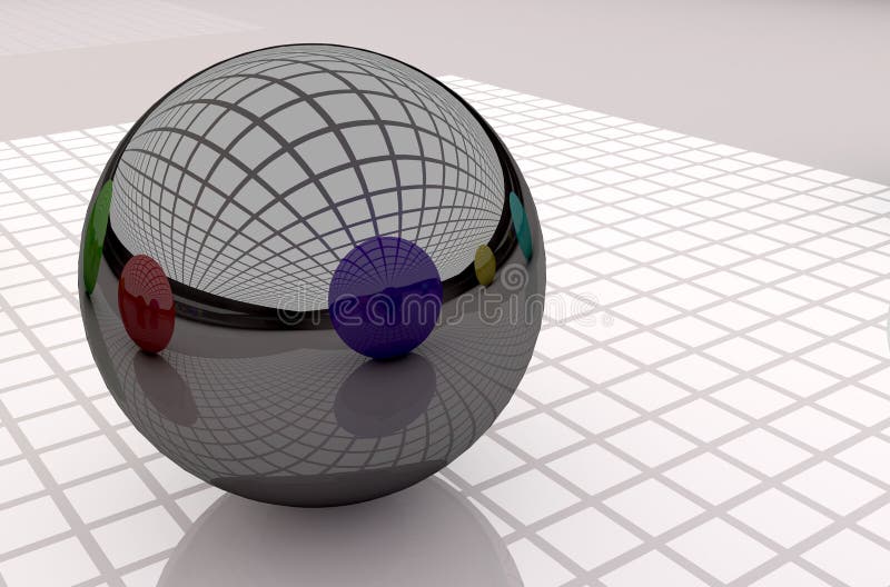 A lot of balls stock illustration. Illustration of retro - 55610398