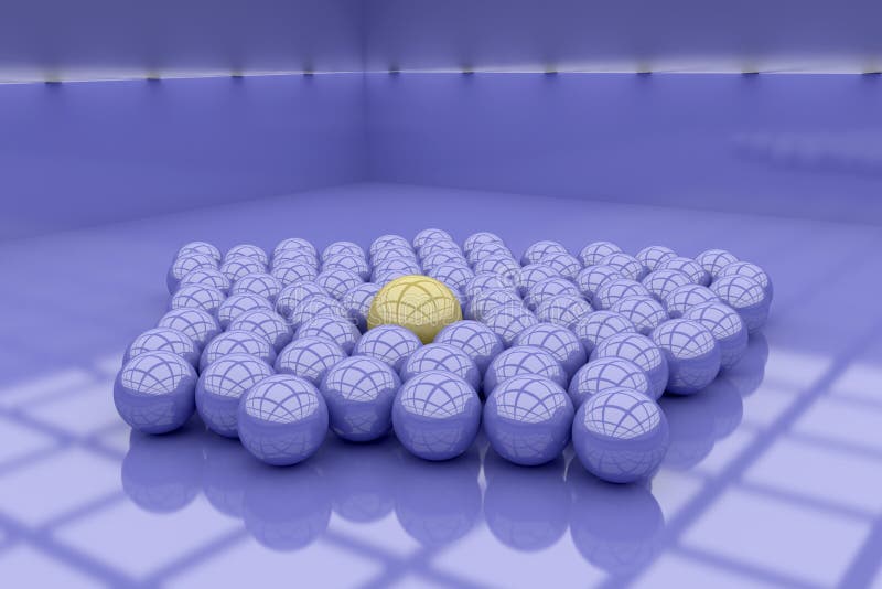 A lot of balls stock illustration. Illustration of retro - 55499059