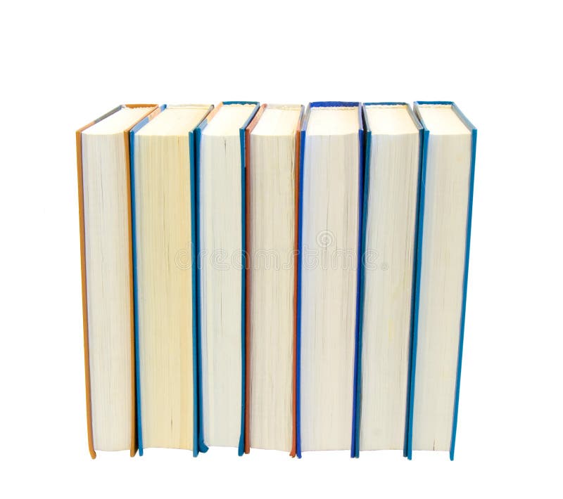 Lot of books isolated stock image. Image of learning, education - 7508745