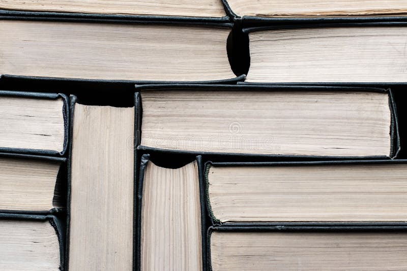 A Lot of Books View from Above Stock Image - Image of bookcase, paper ...