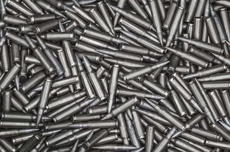 A Lot of Bullets in the Box Stock Photo - Image of black, store: 99849478