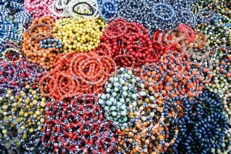 Lot of colored beads stock photo. Image of hobby, fashion - 87833852