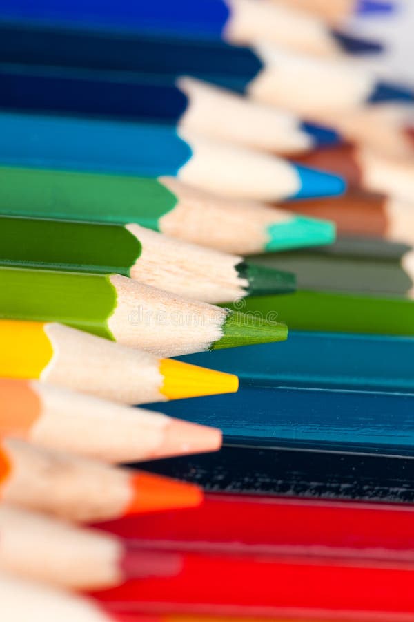 Colored pencils stock image. Image of craft, closeup - 36331495