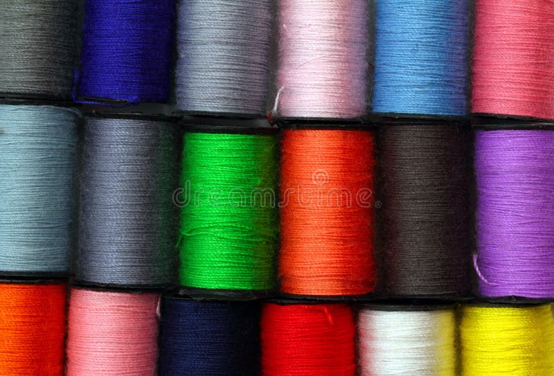 Colored thread stock image. Image of diagram, sending - 63310219