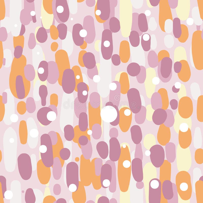 A Lot of Colourful Spots, Abstract Seamless Pattern Stock Vector ...
