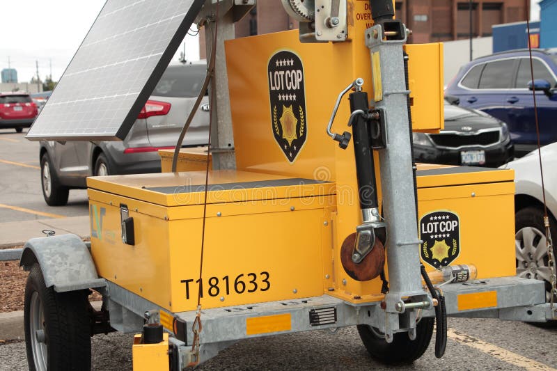Tor, Canada - August 18, 2023: Lot Cop Machine with Logo Sign on Side ...