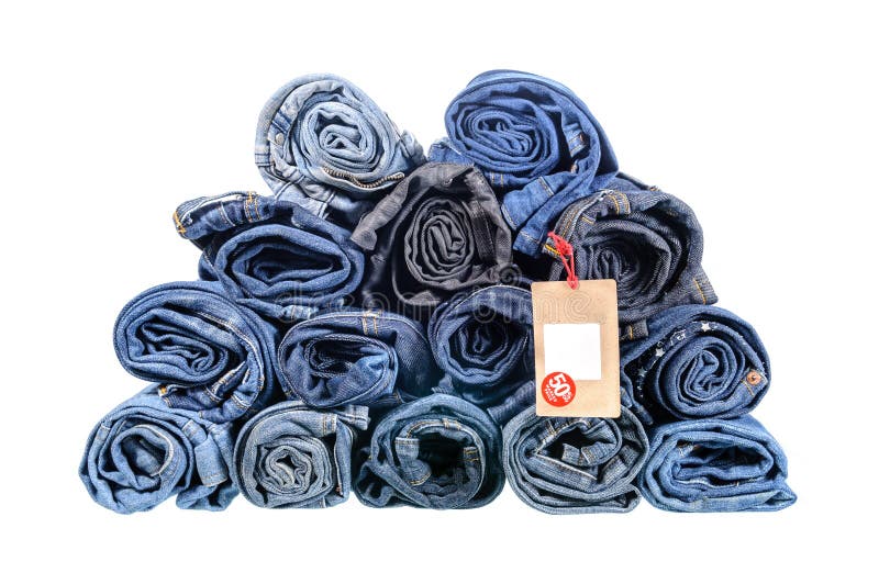 Lot of blue jeans stock image. Image of cloth, garment - 41732709