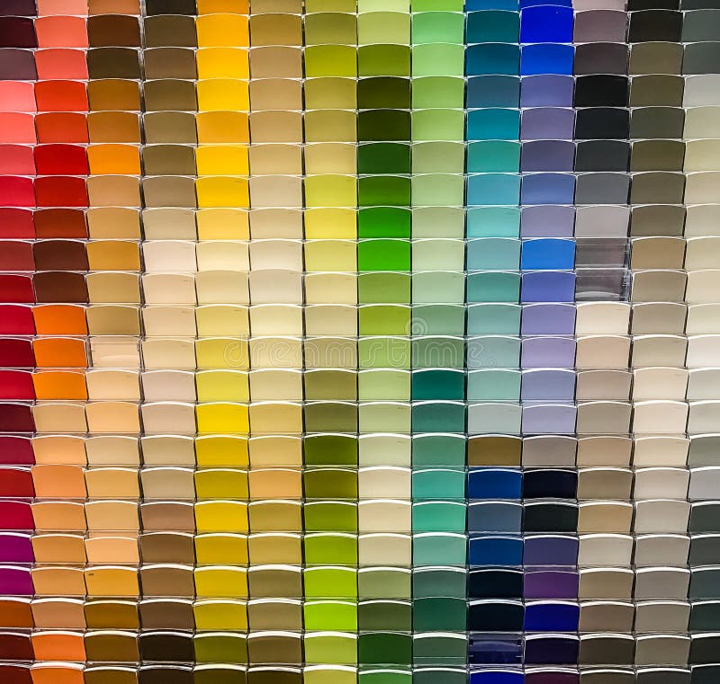 A Lot of Different Colored Cards Stock Photo - Image of press, green ...