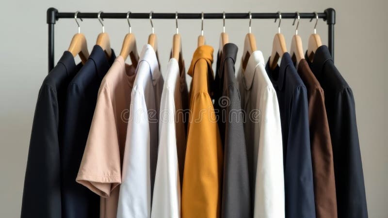 Lot Different Colored Things Hanger Stock Photos - Free & Royalty-Free ...
