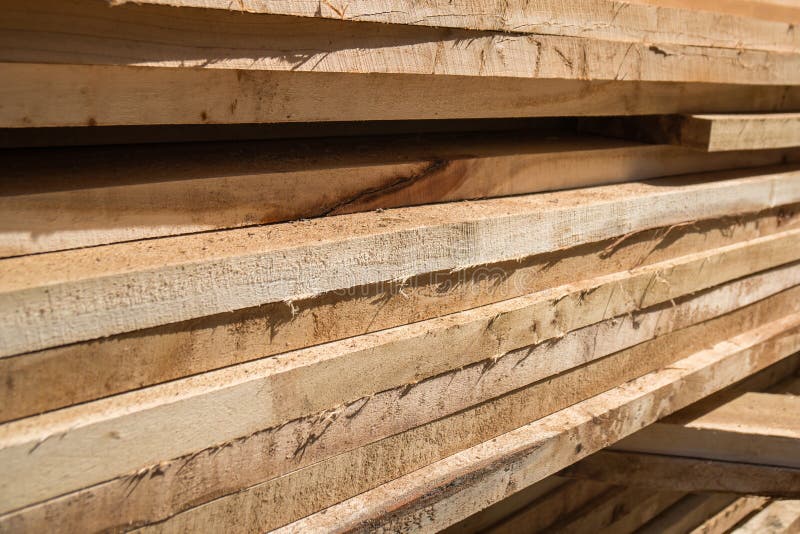 A Lot of Different Construction Materials from Wood Stock Image - Image ...