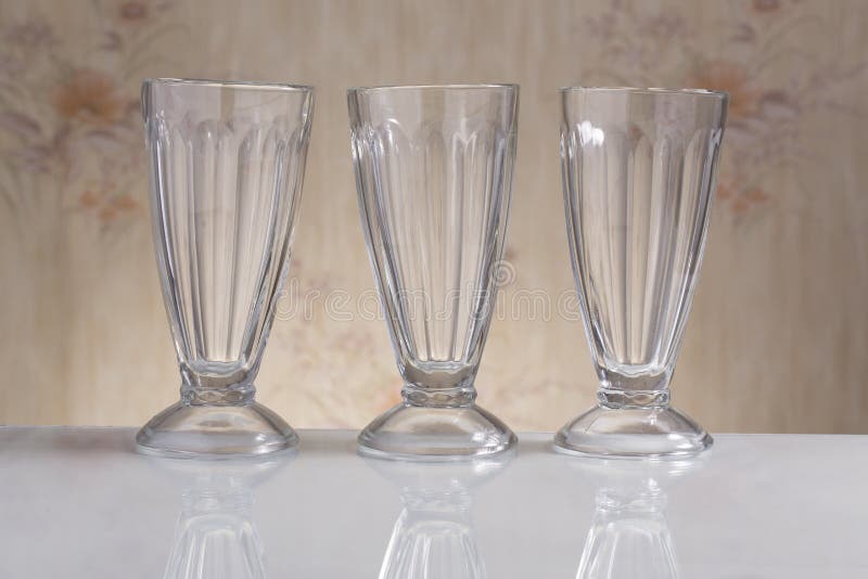 Lot of empty frappe glass stock photo. Image of wallpapered - 51231176