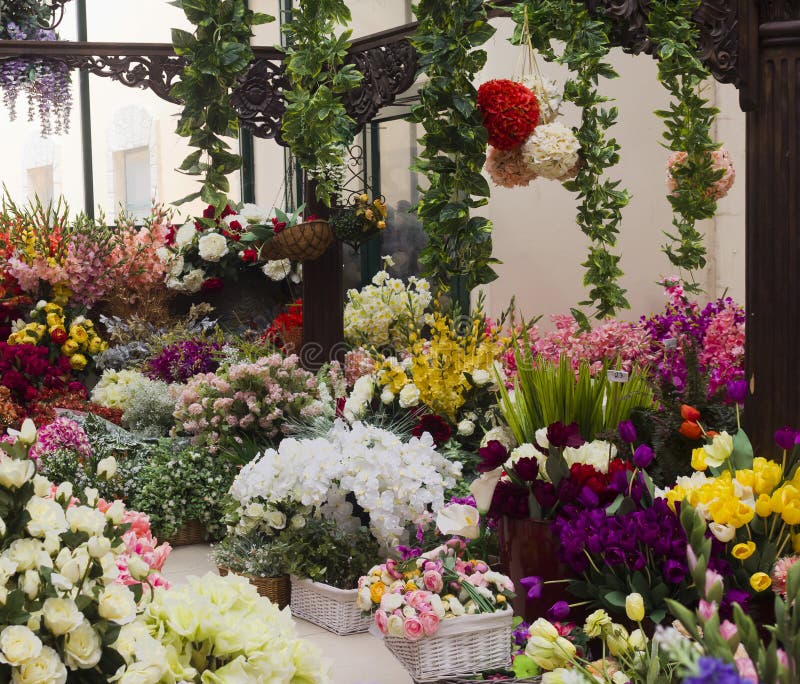 Fresh Flowers for Sale at a Farmer S Market in Bloomington, Indiana ...