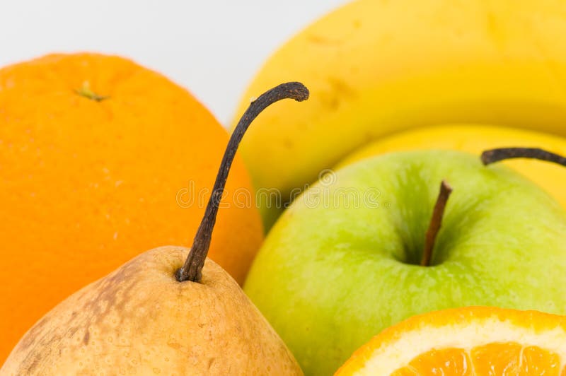 Lot of Fresh Fruits Isolated Stock Image - Image of grapes, life: 5846727