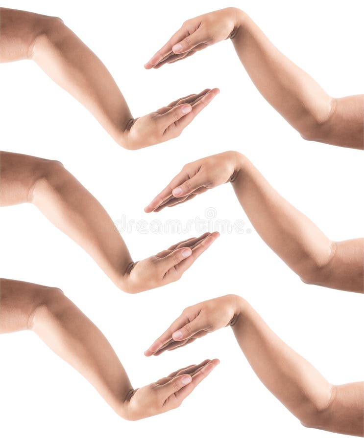 Lot of Hand Doing Something Weird. Stock Photo - Image of wrist ...