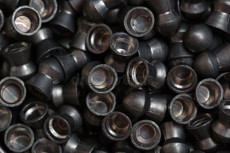 A lot of lead pellet stock image. Image of projectile - 1659075