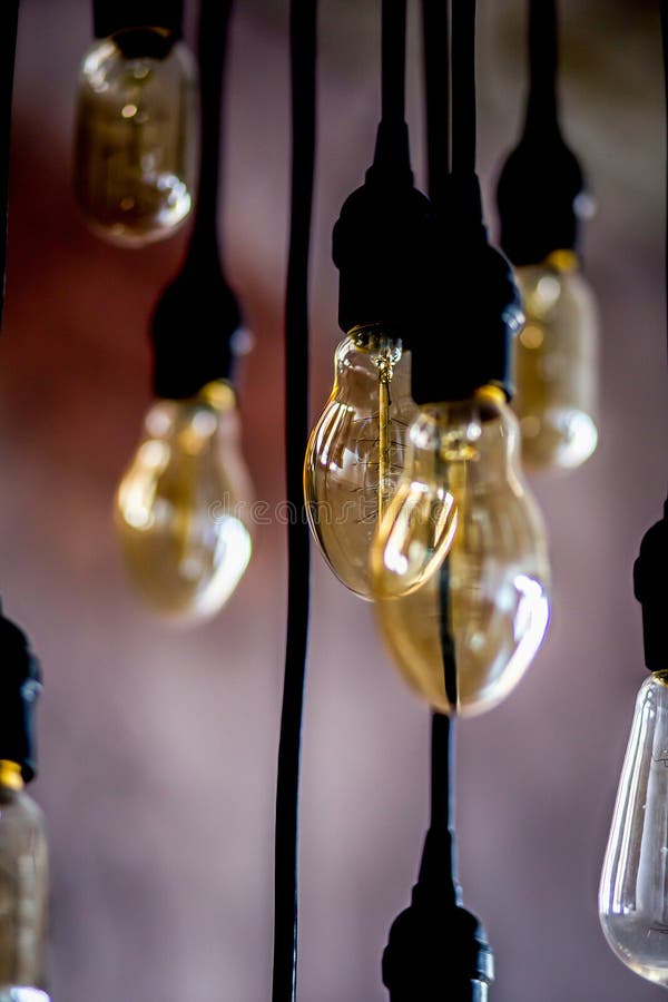 Decorative light bulbs stock image. Image of furniture - 103315577