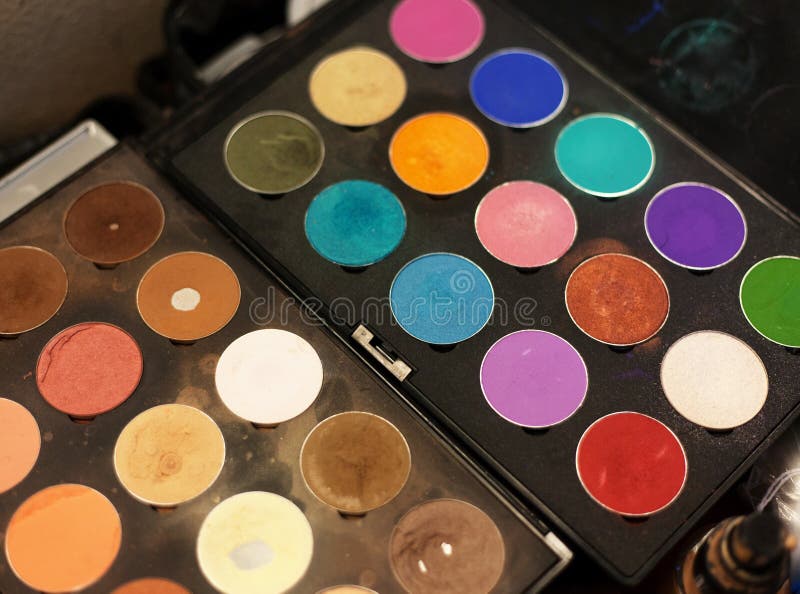 Make up colors stock photo. Image of crafts, mess, pattern - 29864732