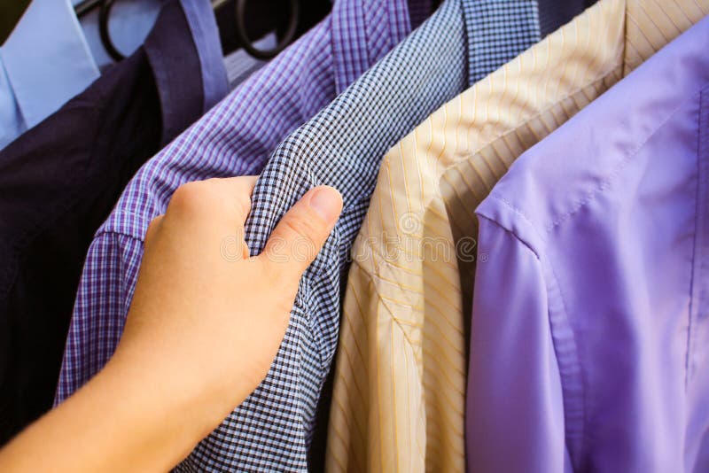 A lot of men s shirts stock image. Image of fashion, choice - 58008681