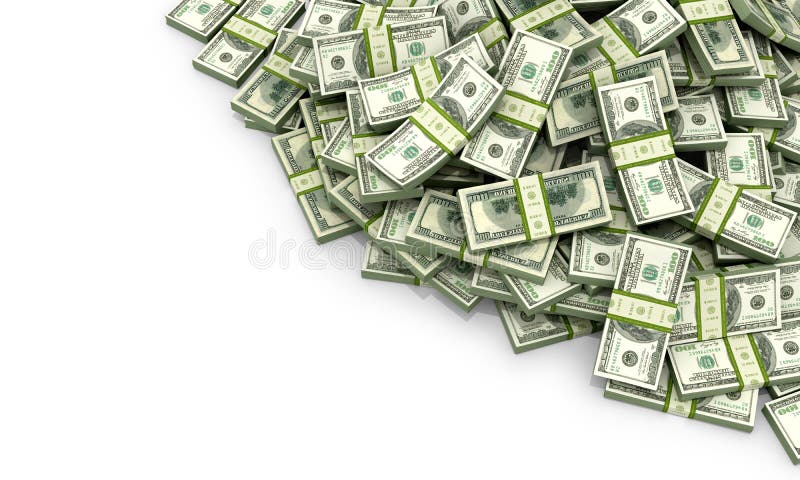 Money on white background stock vector. Illustration of font - 7315286