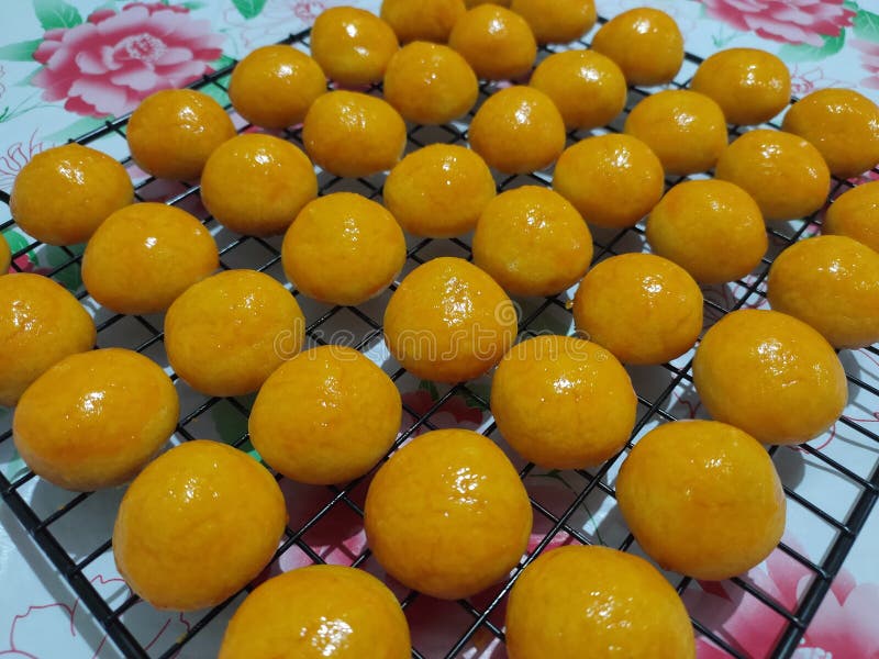 A Lot of Nastar Cake on the Table Has Just Be Made Stock Image - Image ...