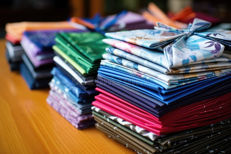 Lot of Origami Papers with a Folded Crane Stock Photo - Image of folded ...