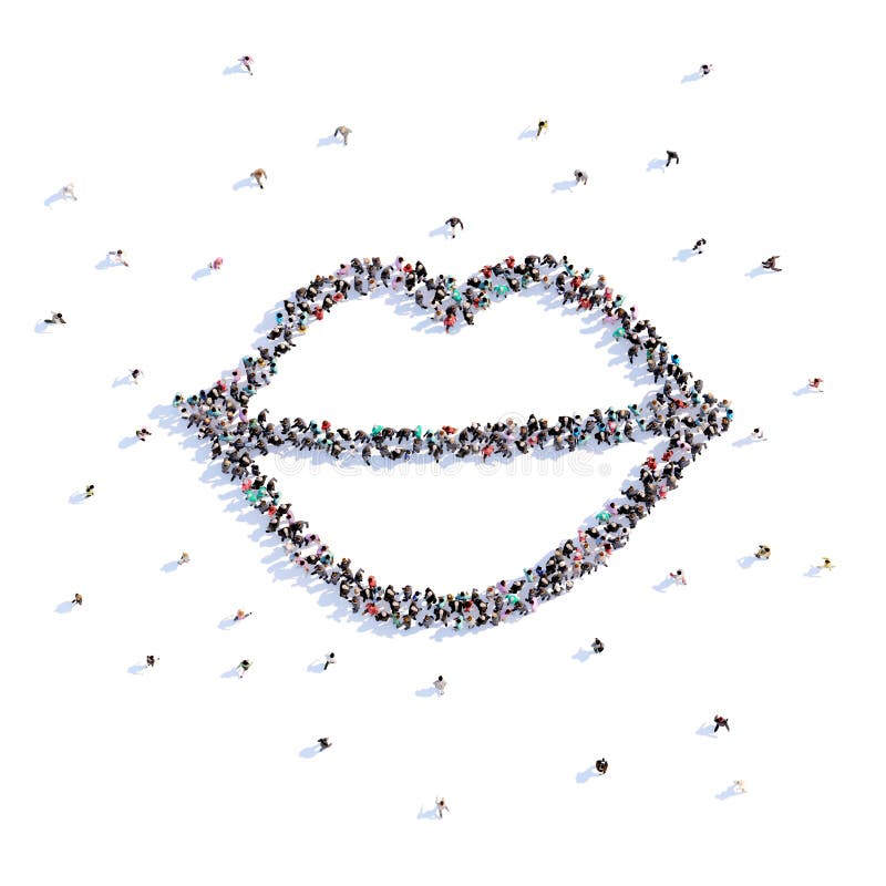 Red Lips with Love Words stock vector. Illustration of sugar - 14521392