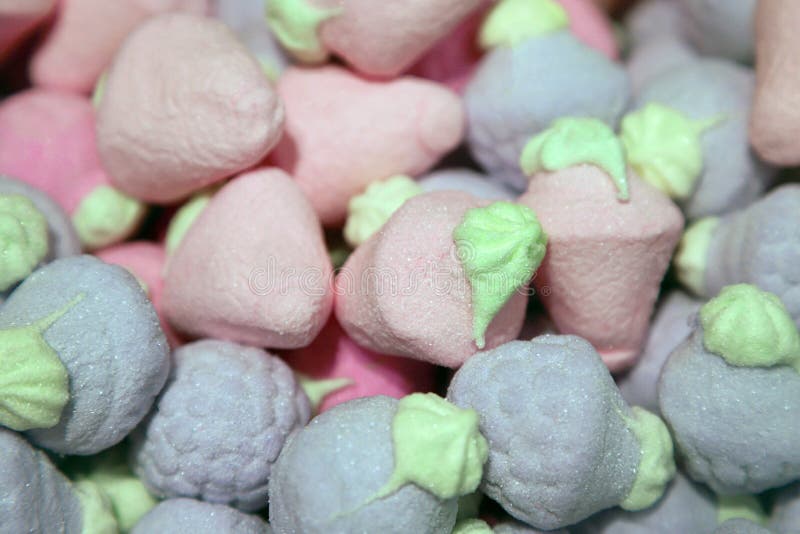 Colourful Marshmellow Candy Stock Photo - Image of decorative, dessert ...