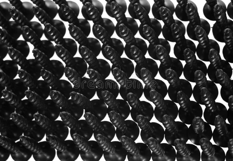 It is a Lot of Screws Close Up Stock Image - Image of metal, construct ...