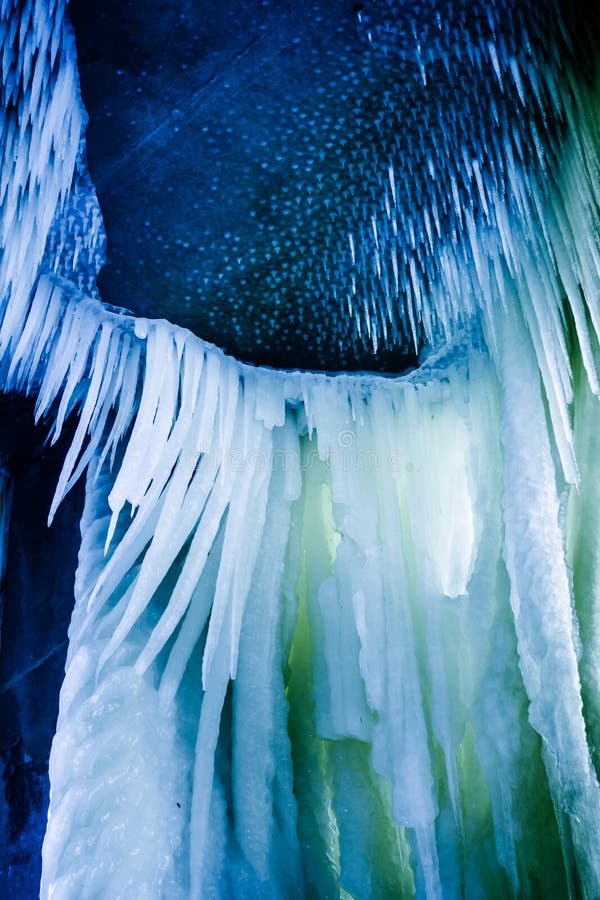 Lot of Sharp and Long Icicles Stock Image - Image of frozen, snow: 84484595