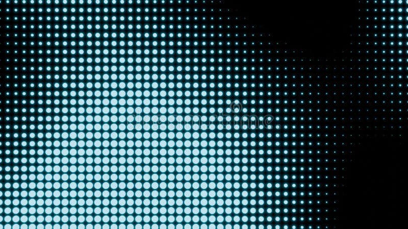 A Lot of Small Dots Move from Side To Side and Change Color. Background ...